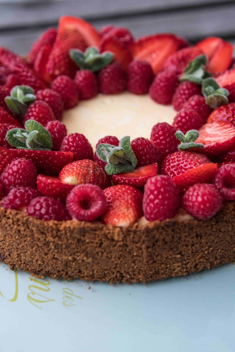 Recette Cheesecake aux fruits rouges - Saveurs de Sandrine