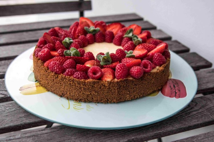 Recette Cheesecake aux fruits rouges - Saveurs de Sandrine