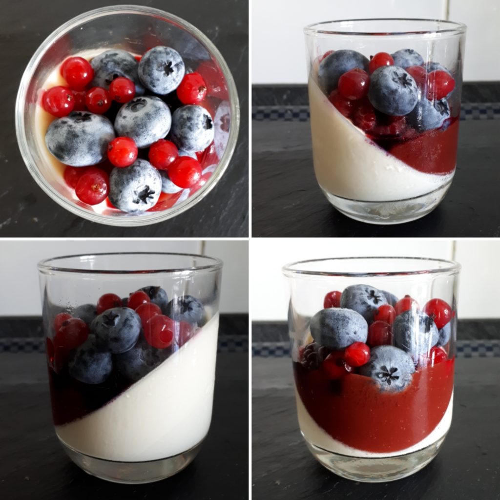 Recette de ma panna cotta fruits rouges - Saveurs de Sandrine