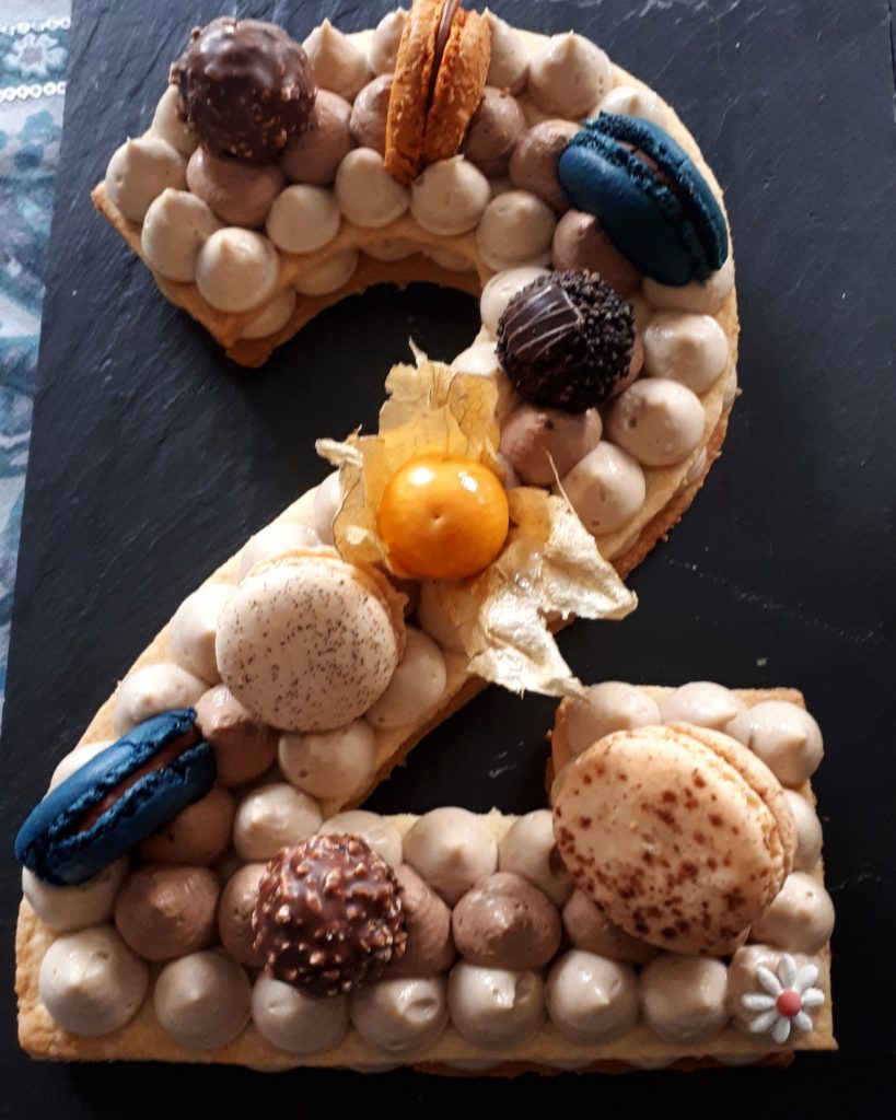 Recette Number Cake 2020 - Saveurs de Sandrine