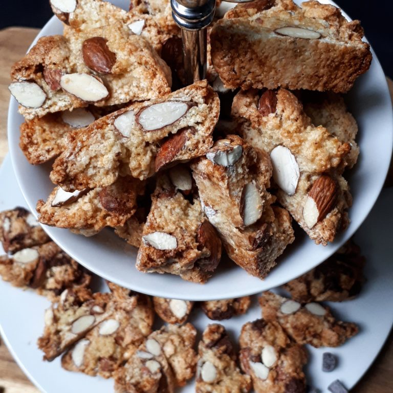 Recette craquants amandes chocolat - saveurs de Sandrine